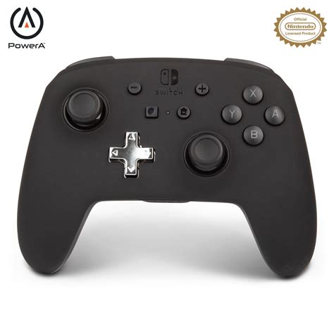 Powera Enhanced Wireless Controller For Nintendo Switch Black Nintendo