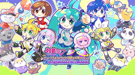 Hatsune Miku The Planet Of Wonder And Fragments Of Wishes For Nintendo Switch Nintendo