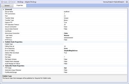 Exchanging Files With The FTP Adapter Peregrine Connect