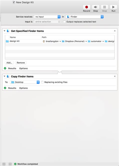 Finder How Do I Run My Automator Service Without Opening Automator