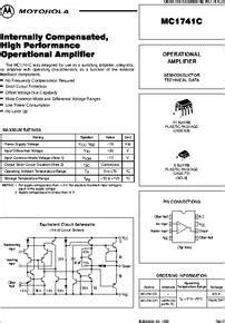 MC1741 Datasheet