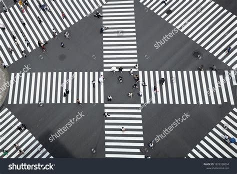 Busy Intersection Overhead Over 736 Royalty Free Licensable Stock