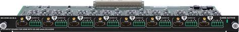 Lightware MX HDMI D IB A MX HDMI Input Board Touchpoint Technology