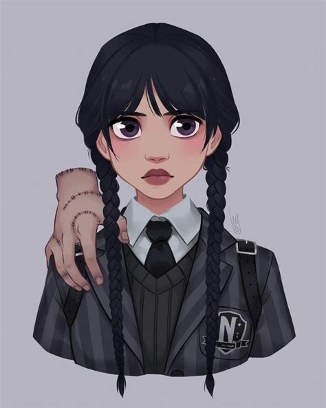 Compartir 83 Miercoles Addams Dibujo Facil Vn