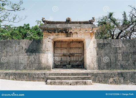 Shurijo Castle In Naha Okinawa Japan Stock Photo Image Of Famous
