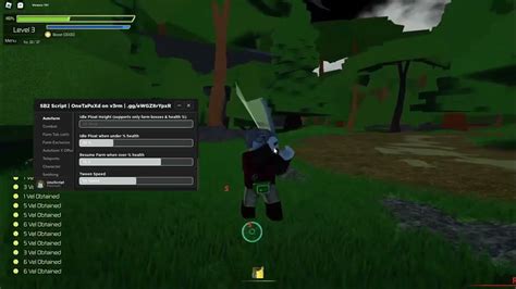 [roblox] Swordburst 3 Script Autofarm Killaura Autoupgrade Hidename Godmode And More Emu