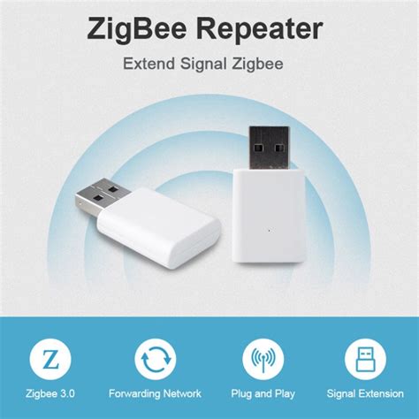 Tuya Zigbee Portable Usb Wireless Smart Extender Signal Amplifier Repeater