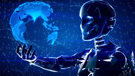 Get Inspired With Robot Background Blue Images And Wallpapers