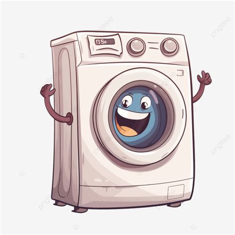 세탁기 캐릭터 Png 일러스트 Psd 및 클립 아트에 대한 무료 다운로드 Pngtree