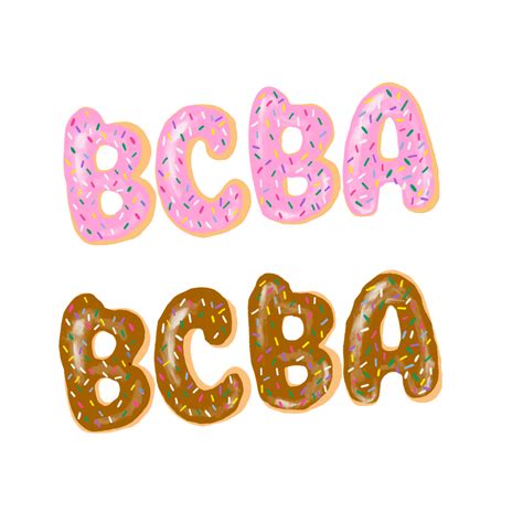 Bcba Donut Sticker Study Notes Aba