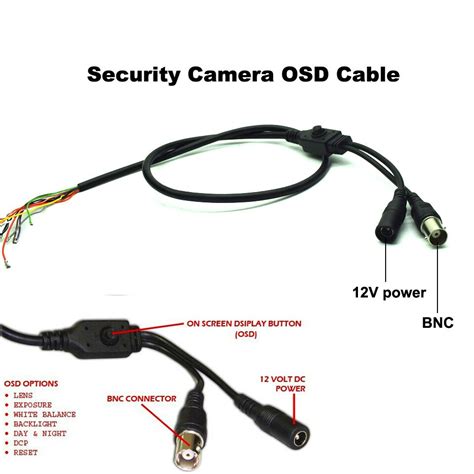 Osd Cable For Sony Effio E Camera Or Other Camera Vicedeal