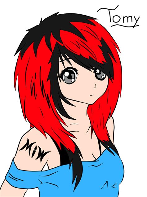 Chica Emo By Glaciemcumdracone On Deviantart