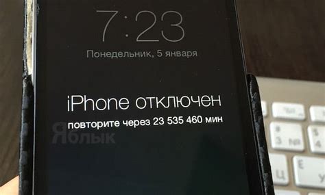 Iphone Ipad отключен подключитесь к Itunes Как разблокировать