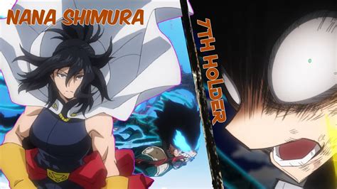 Deku Enraged Meet With Nana Shimura San 7th Holder Anime Animemoments Mha Youtube