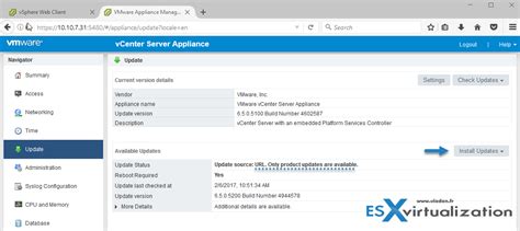 How To Patch Vmware Vcenter Server Appliance Vcsa From Offline Depot