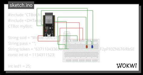Bot Telegram Wokwi Esp32 Stm32 Arduino Simulator