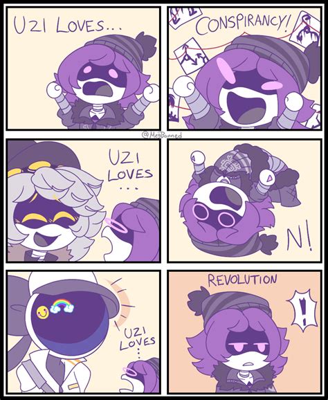 Uzi Loves By Megbanned On Deviantart