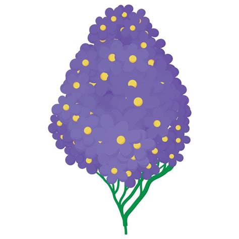 Hydrangea Bush Vector Art Icons And Graphics For Free Download