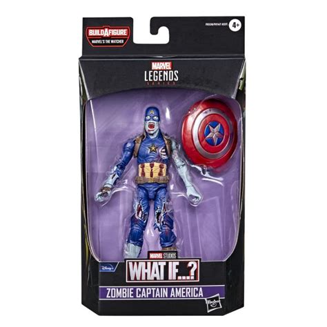 What If Marvel Legends 6 Inch Action Figure Zombie Captain America