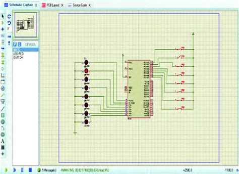 Proteus Interface For Microcontroller Download Scientific Diagram