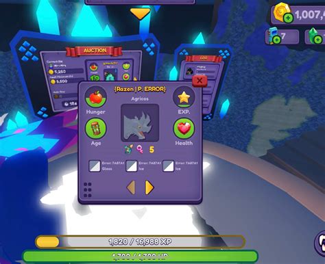 Two Pure Errors 😭 Roblox Dragon Adventures Amino