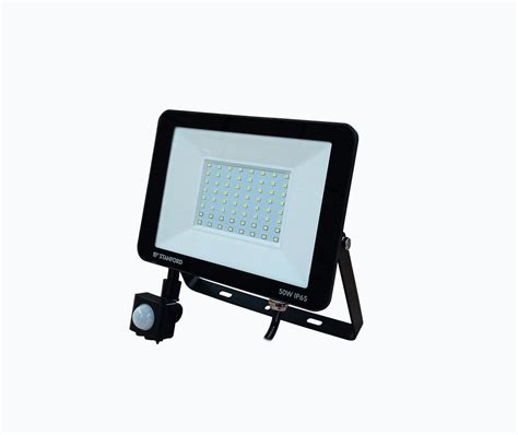 Proyector Led Slim Con Sensor De Movimiento 50W 6500K WS Copia Stanford Electric