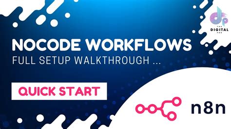 N8n Up And Running Setup This Powerful Nocode Workflow Automation Tool Youtube