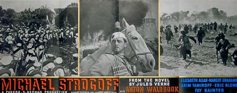 Michael Strogoff British 17 Inch X 44 Inch Trade Advertisement