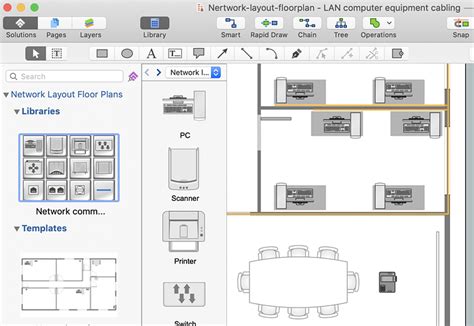 Creating A Cisco Network Diagram Conceptdraw Helpdesk