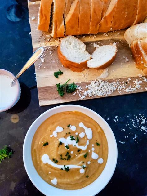 Roasted Parsnip And Carrot Soup