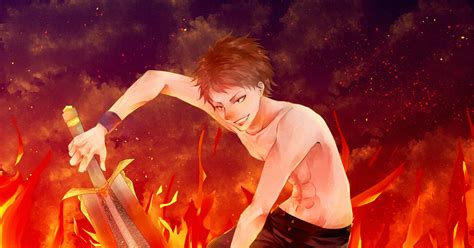 オリジナル 炎 セーラムのイラスト Pixiv