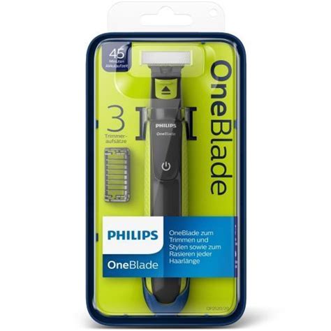 Rasoir électrique One Blade 3 Sabots Philips Le Barbier Dalger
