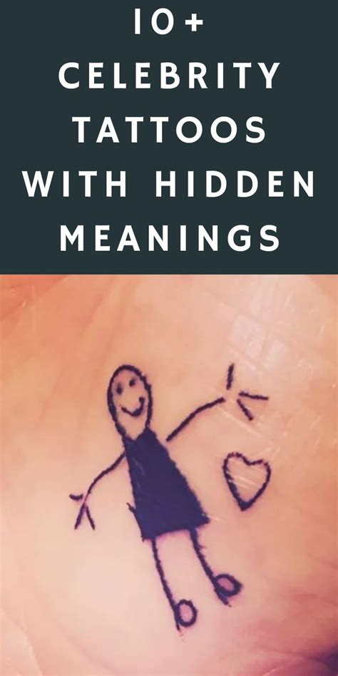 10 Celebrity Tattoos With Hidden Meanings Artofit