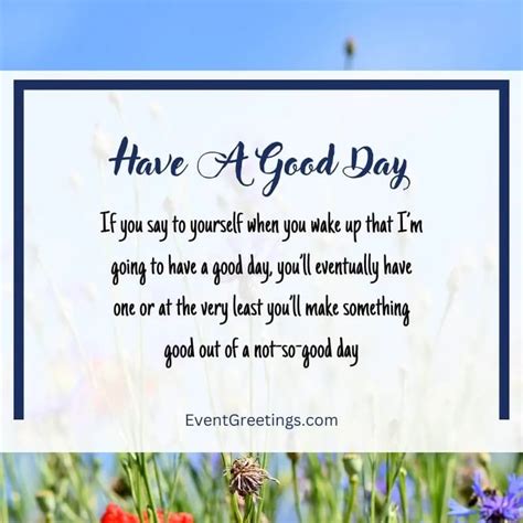 Have A Great Day Messages