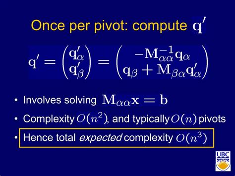 ppt fast implementation of lemke s algorithm for rigid body contact