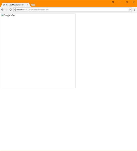 Html Google Static Map Just Showing The Img Icon Stack Overflow