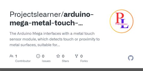 Github Projectslearner Arduino Mega Metal Touch Sensor Module The