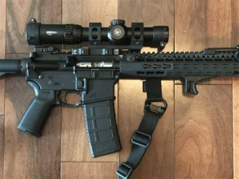 Ar15 Rifle With Scope