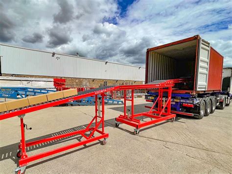 Loading And Unloading System Truckcontainer Vertical Heights
