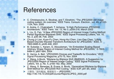 Ppt Jpeg2000 Powerpoint Presentation Free Download Id4572003
