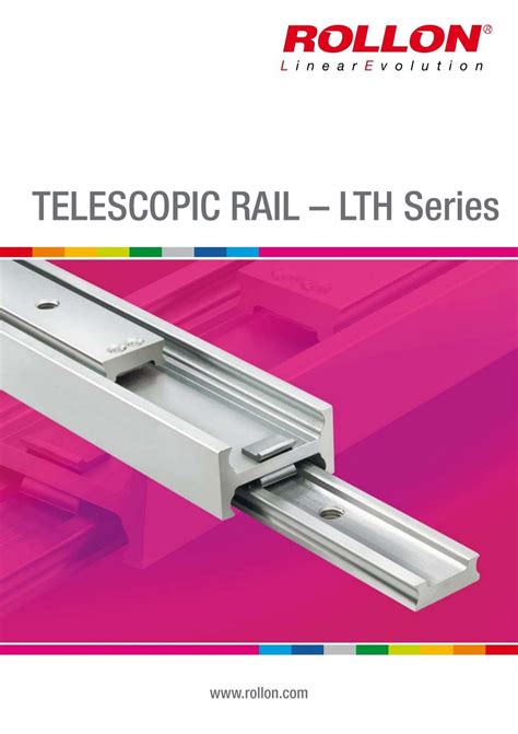 Telescopic Rail â Lth Series Rollon Linear Guides