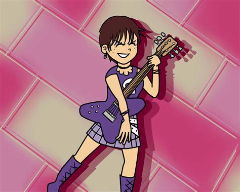 Luna Loud With Her Guitar The Loud House