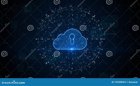 Cloud Computing Of Cyber Security Digital Data Network Protection