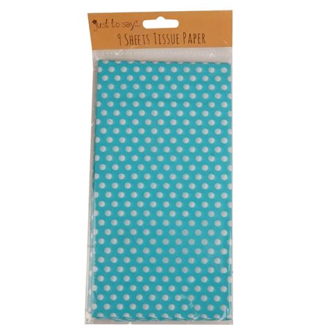 Dotty Tissue Paper Wilko