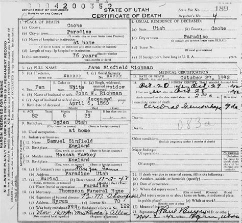 Jane Charlotte Sinfield Richman 1860 1942 Find A Grave Memorial