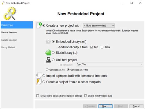 Creating Projects For The Nordic NRF Chip With VisualGDB VisualGDB Tutorials