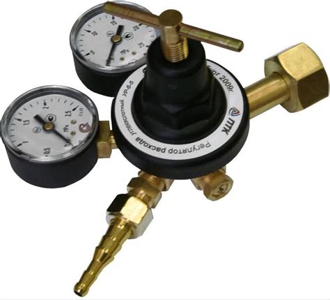 Russian Nitrogen Reducer Bazo 5 M Redius Regulator And Helium Regulator