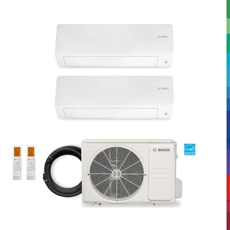 2 Zone 18000 Btu Mini Split Systems The Home Depot