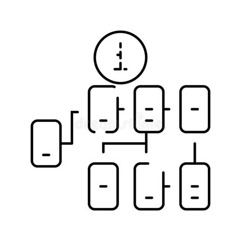 Information Architecture Ux Ui Design Line Icon Vector Illustration