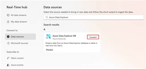 Get Events From Azure Data Explorer Database Microsoft Fabric Microsoft Learn